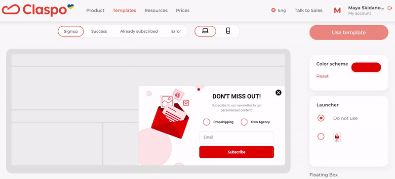 How To Create And Add Popups On WordPress Claspo Io