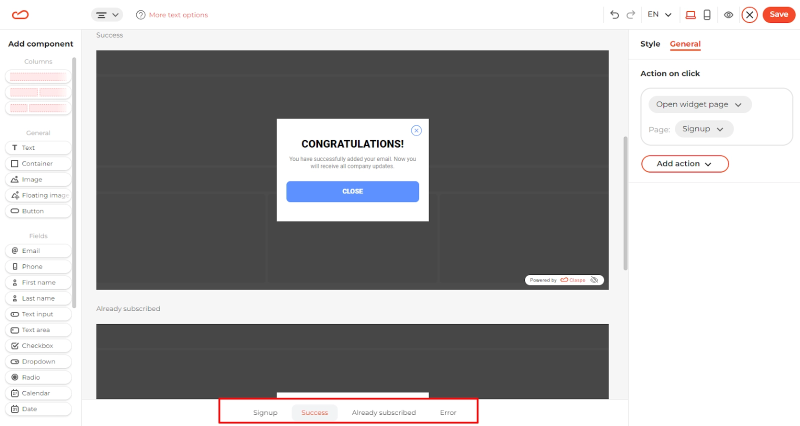 Cómo crear un popup de WordPress sin un plugin Claspo Claspo io