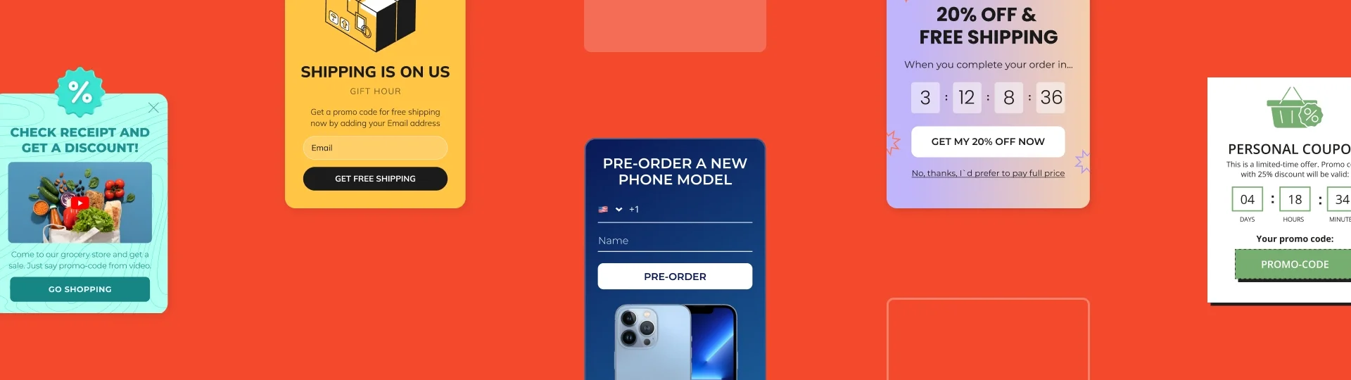 49 Popup Types for Your Website (with Examples) — Claspo — Claspo.io