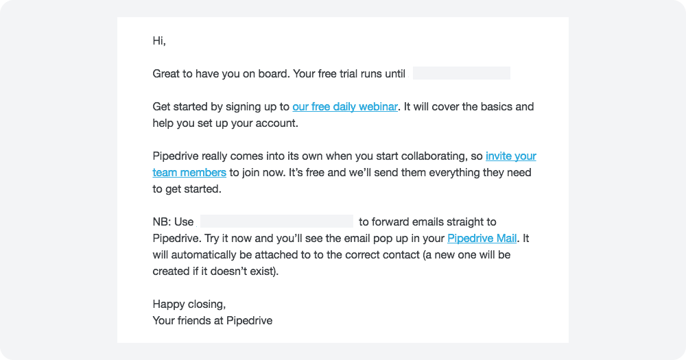“Thank You for Signing Up” Email Template Examples — Claspo.io