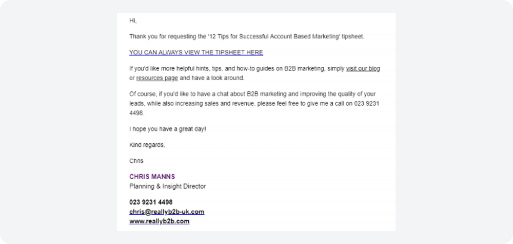 “Thank You for Signing Up” Email Template Examples — Claspo.io