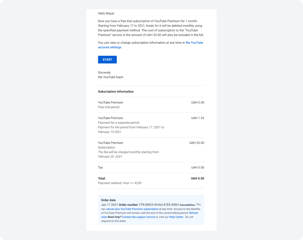 17 Confirmation Email Templates with Examples — Claspo.io