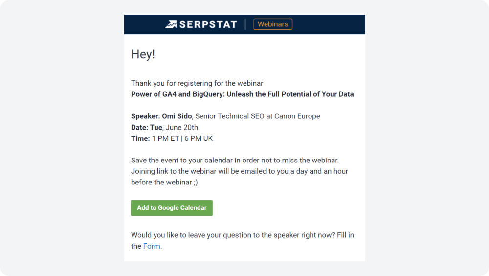 17 Confirmation Email Templates with Examples — Claspo.io
