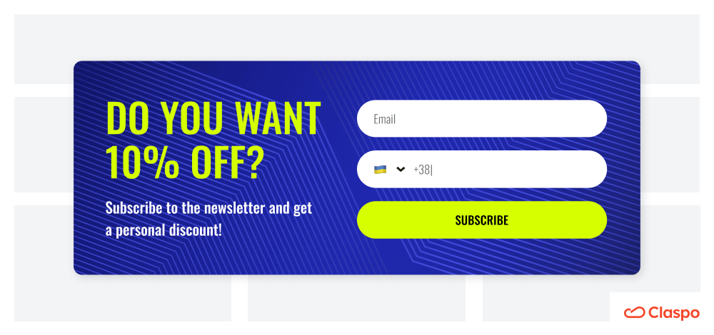 21 Amazing Newsletter Signup Examples for Your Inspiration — Claspo.io