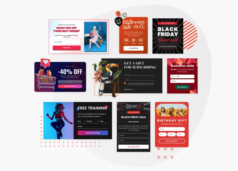 49 Types of Pop-ups for Website + 15 Real Examples — Claspo.io