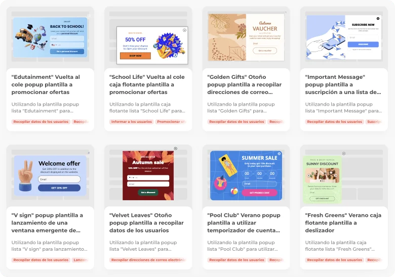 49 Types de Pop-ups pour Site Web + 15 Exemples Réels — Claspo.io
