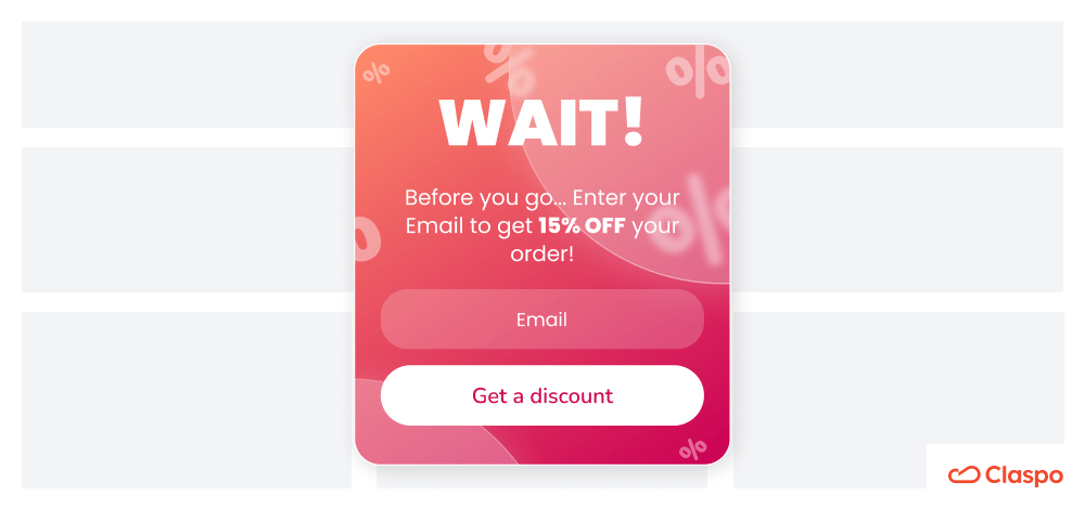 Email Pop-ups Ultimate Guide with 15 Excellent Examples — Claspo.io