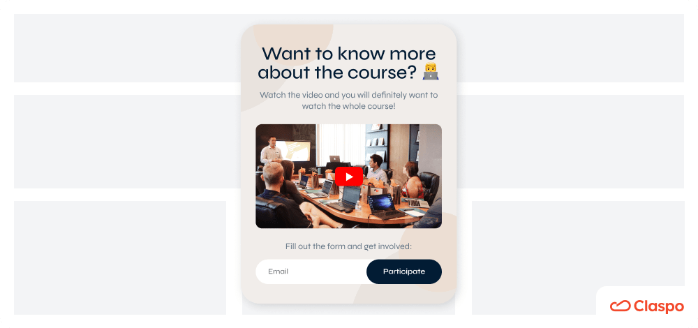 15 Video Pop-up Examples: How to Make An Effective Video Pop-up — Claspo.io