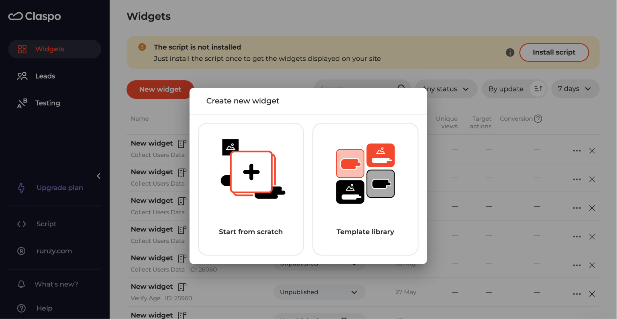 How to Create a Pop-up? — Claspo.io