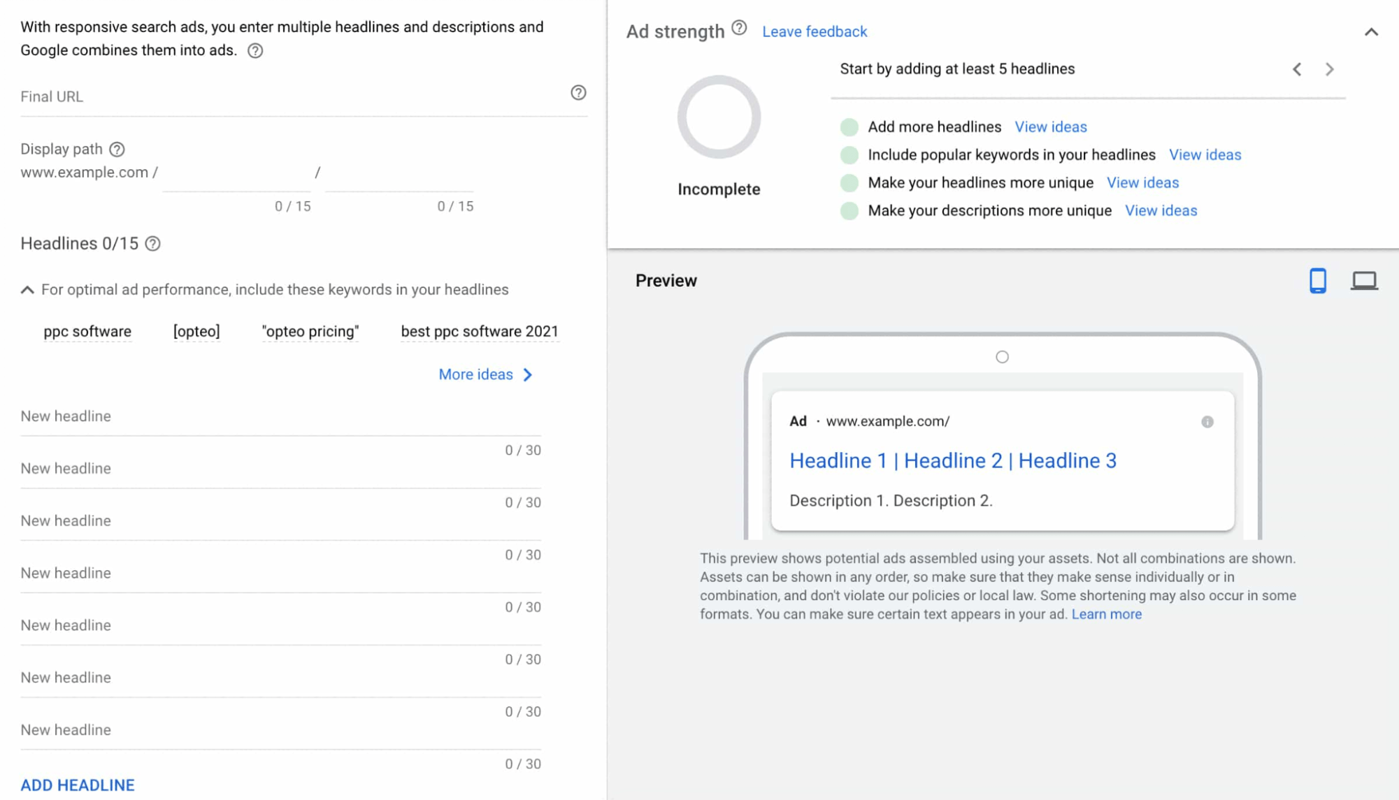 Responsive Search Ads: The Full Guide — Claspo.io