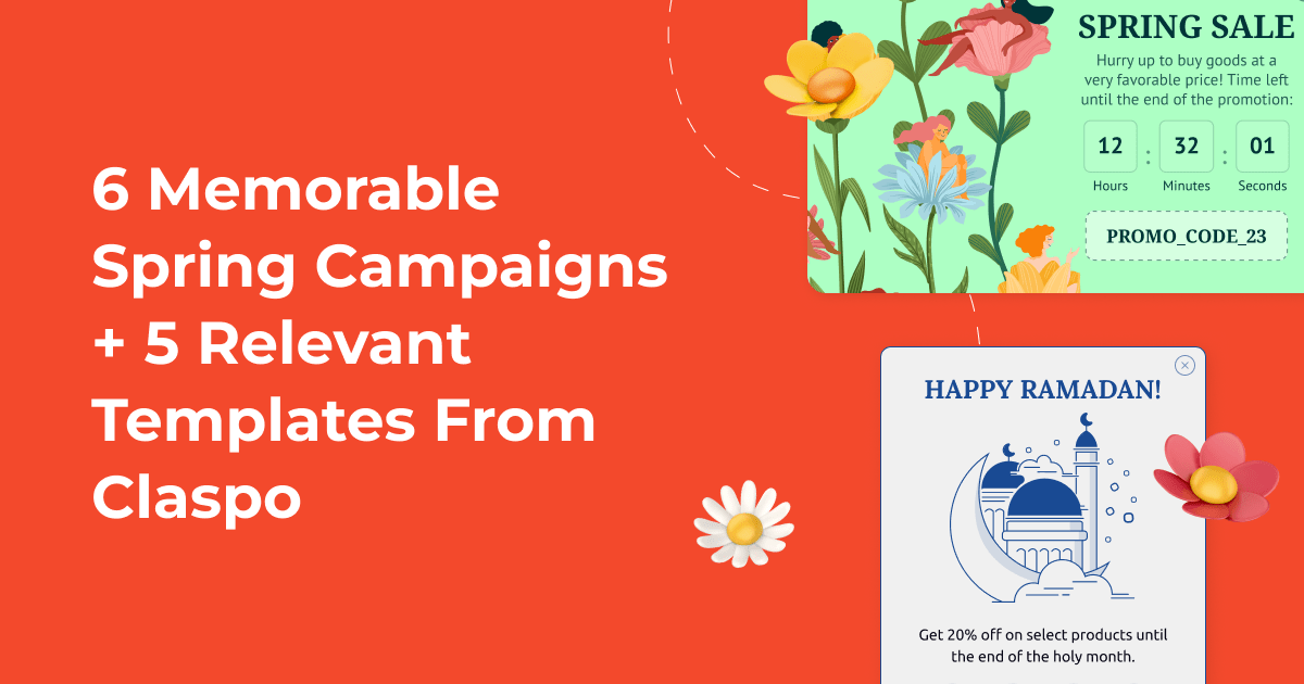 6 Spring Marketing Ideas + Claspo’s Templates — Claspo.io