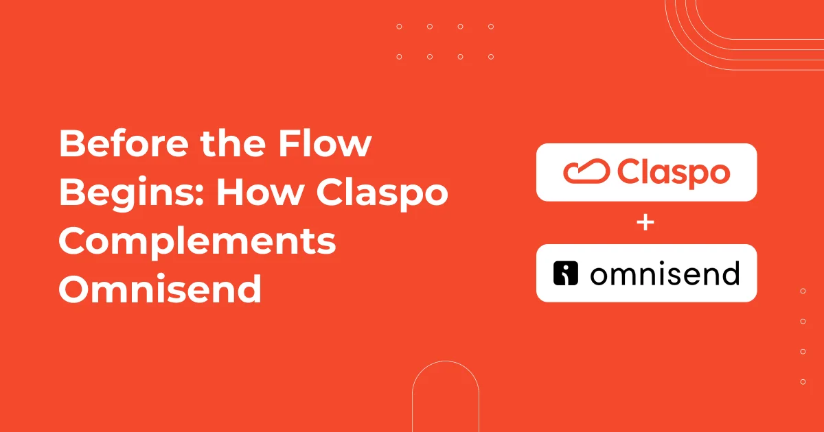 Claspo and Omnisend: a smarter way to capture and convert site traffic ...