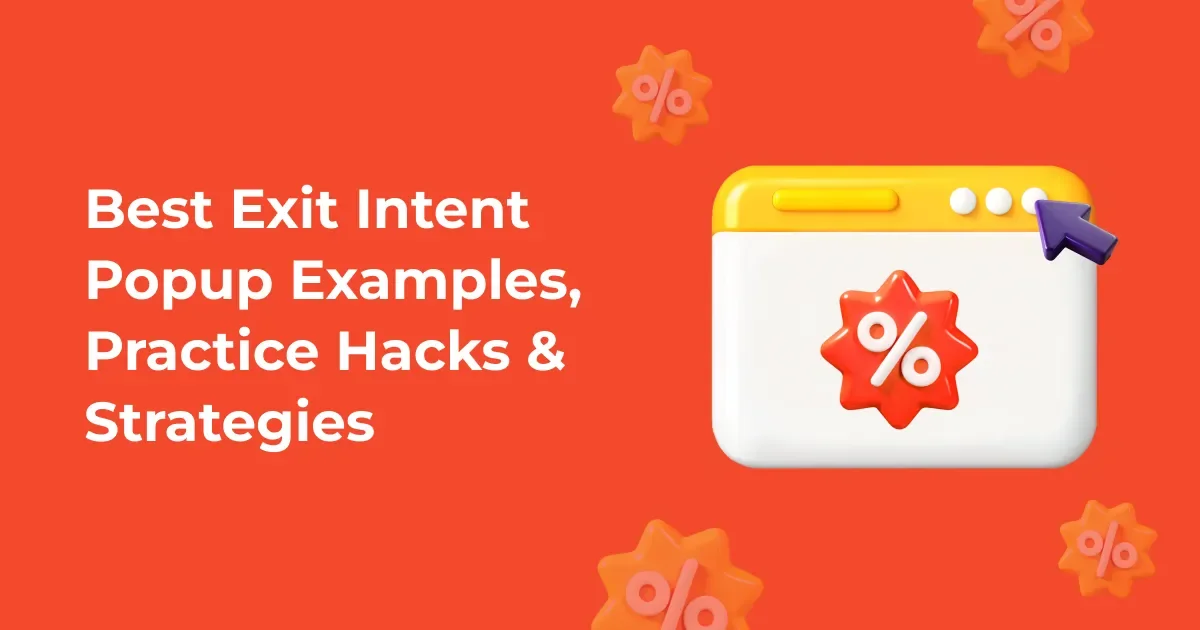 Best Exit Intent Popup Examples, Practice Hacks & Strategies — Claspo.io