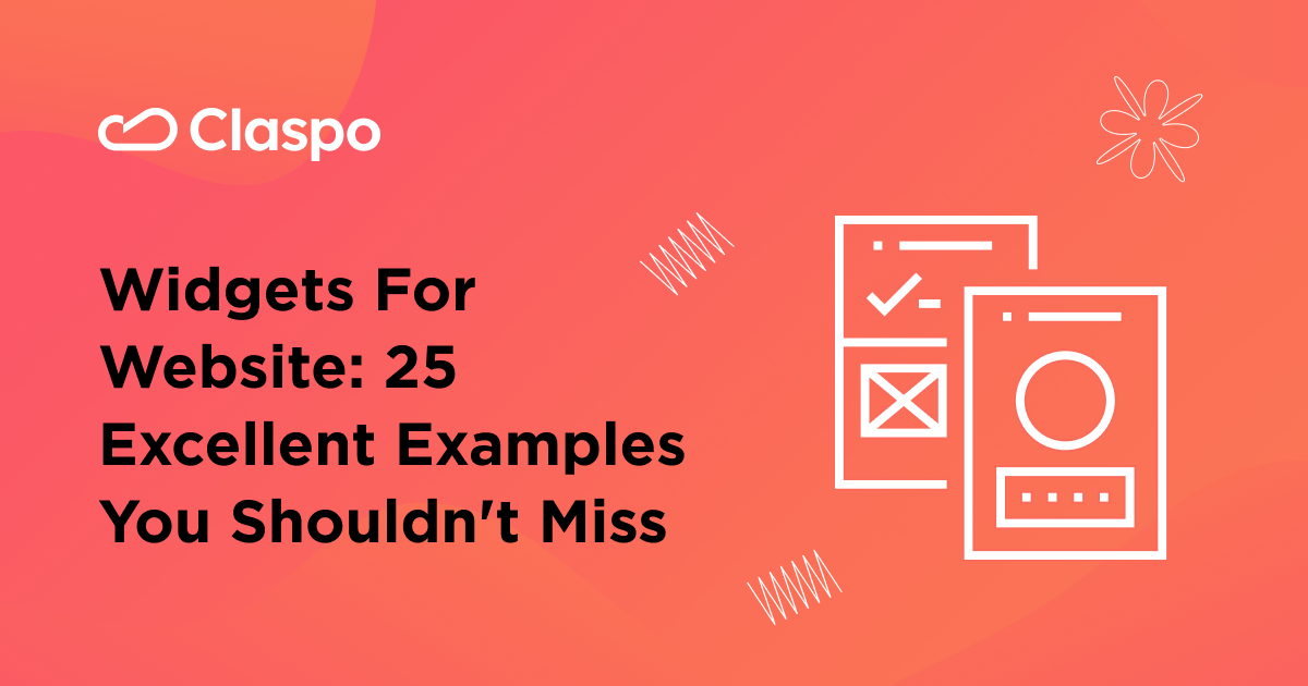 20 Amazing Widgets to Embed on Your Website — Claspo.io